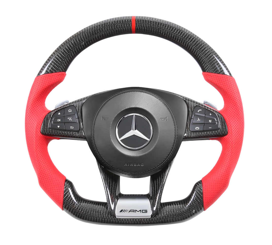 Customizable Steering Wheel for 2016+ Mercedes-Benz S63 AMG /C63 AMG/S ...